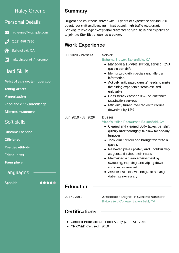 Professional Resume Templates for 2024 | Jobseeker