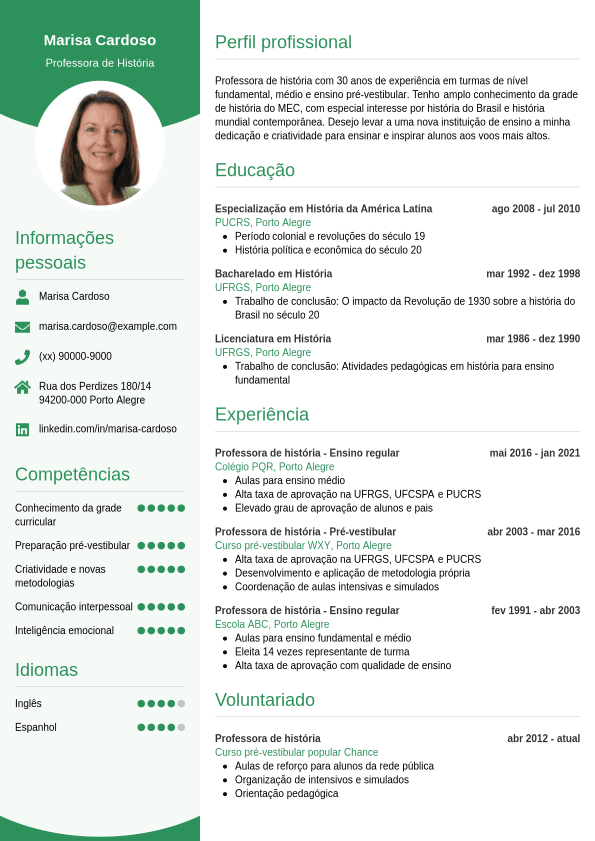 Crie seu currículo profissional em minutos | Jobseeker