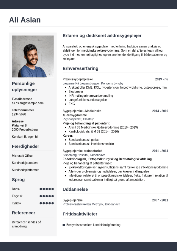 CV-skabeloner | Jobseeker