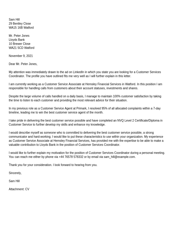 Professzionális motivációs levél sablonok | Jobseeker