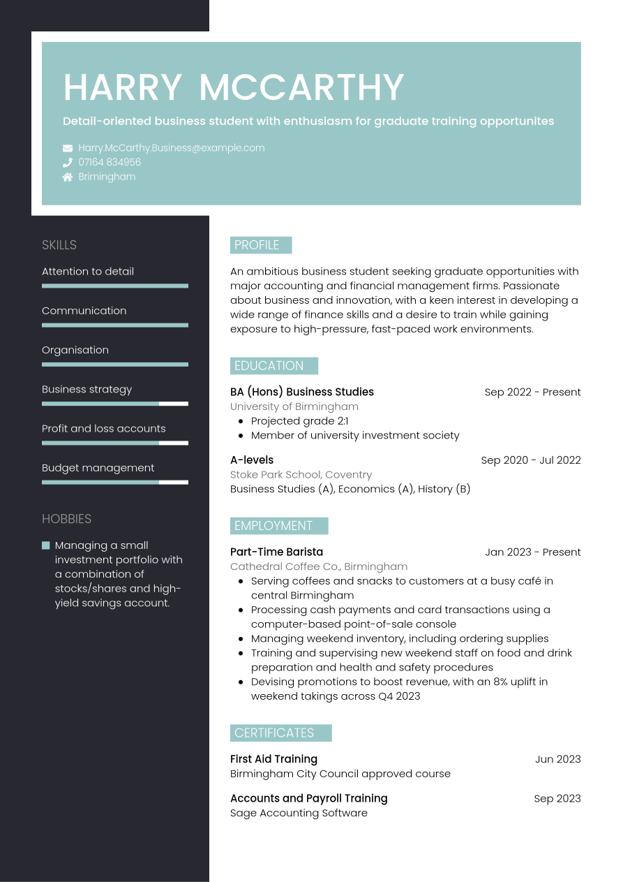 How to Write a CV Without Work Experience | Jobseeker