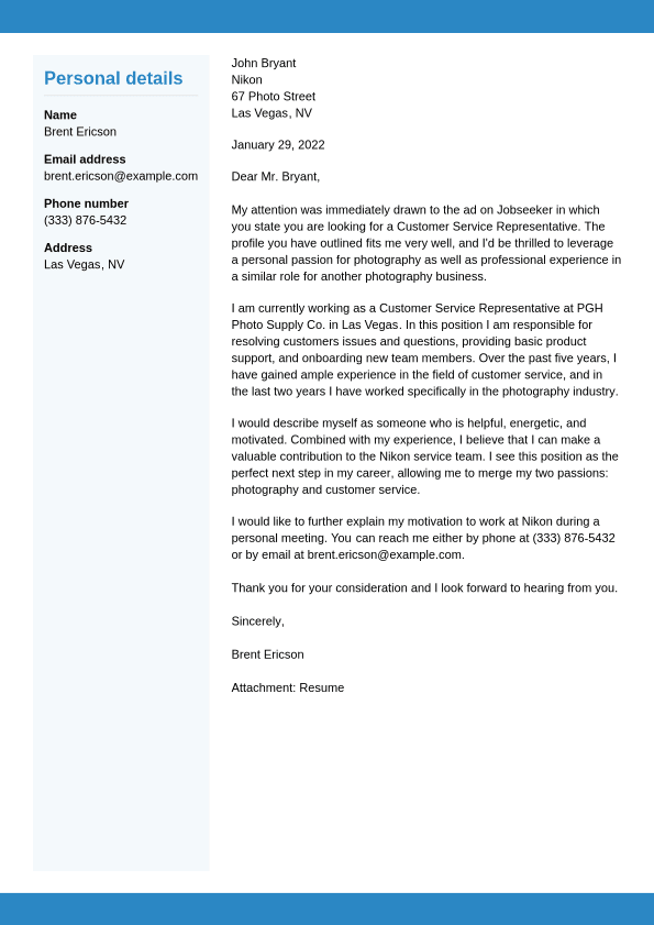 Modele de scrisori de intenție | Jobseeker