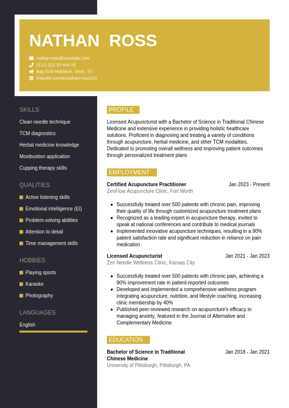 Federal Resume Example | Jobseeker