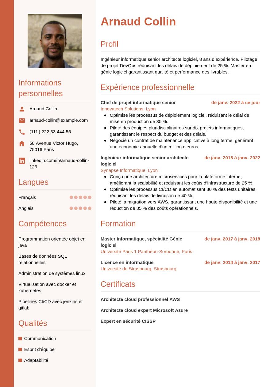 CV d’ingénieur informatique : exemple et conseils | Jobseeker