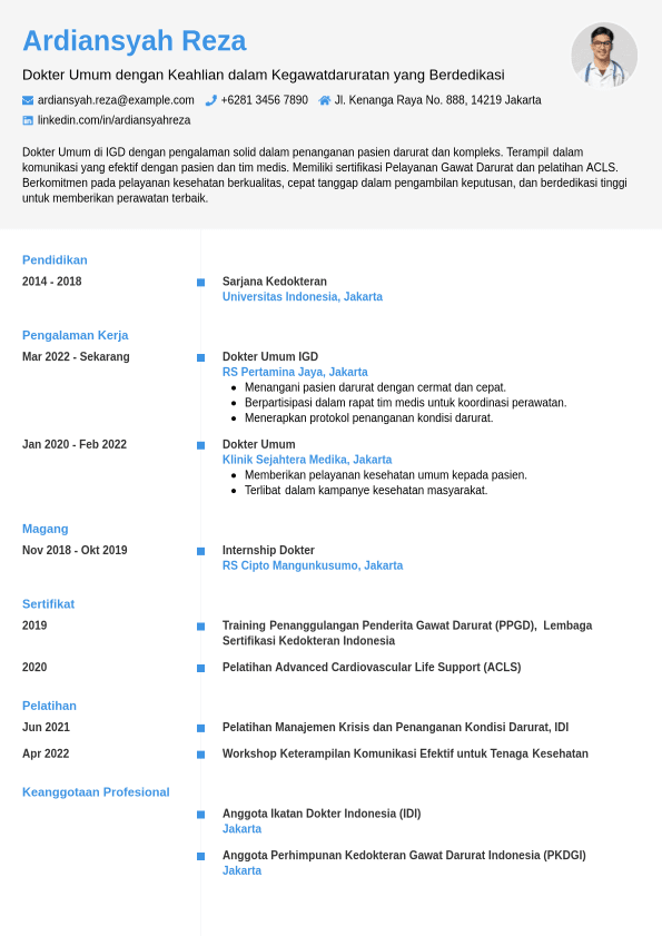 Template CV | Jobseeker