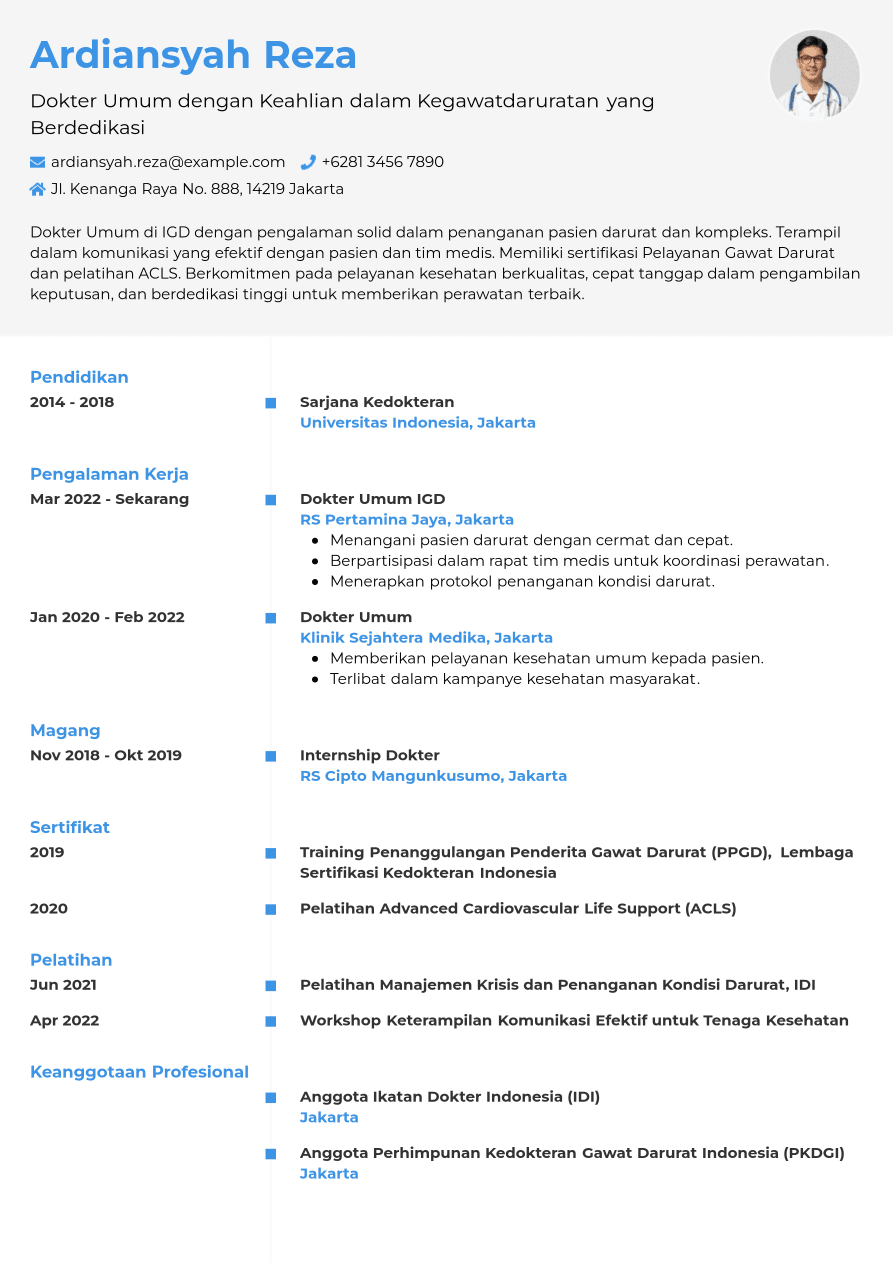Template CV | Jobseeker