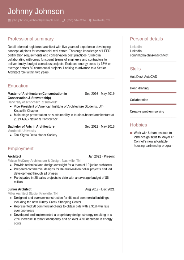 Uber Eats Resume Example | Jobseeker