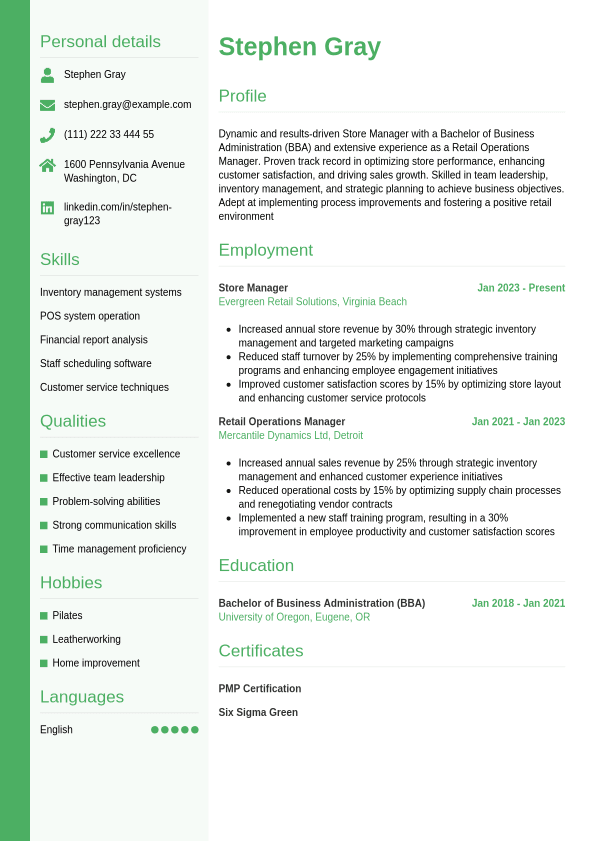 Tesla Resume Example | Jobseeker