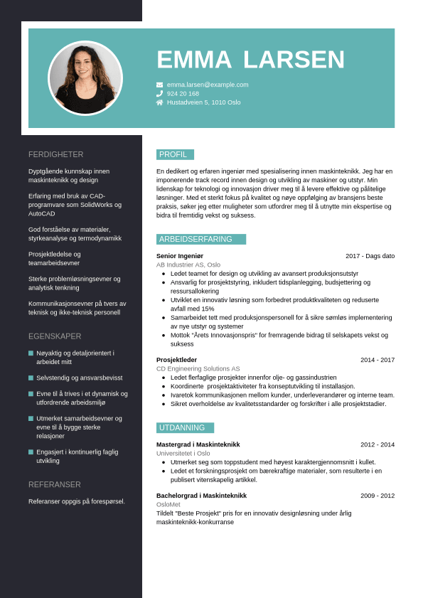 CV-eksempler | Jobseeker
