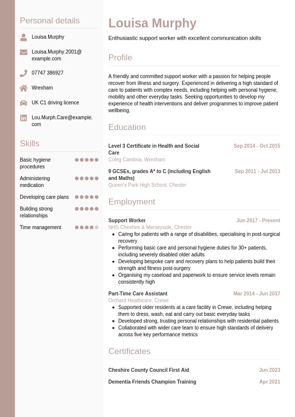 Reverse Chronological Resume: Tips & Examples | Jobseeker