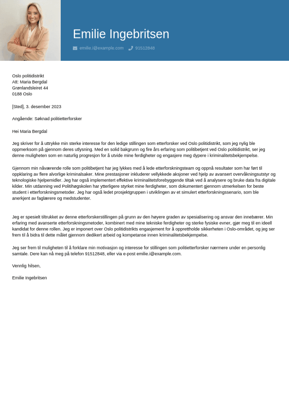 Butikkmedarbeider jobbsøknad eksempel | Jobseeker