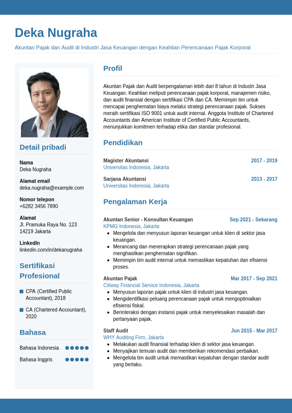 Template CV | Jobseeker