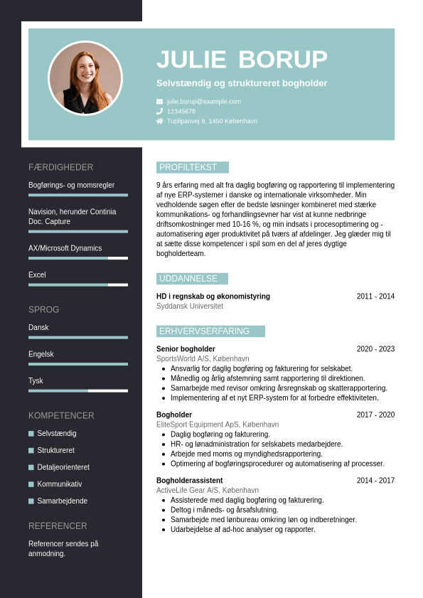 CV-eksempel Ingeniør | Jobseeker