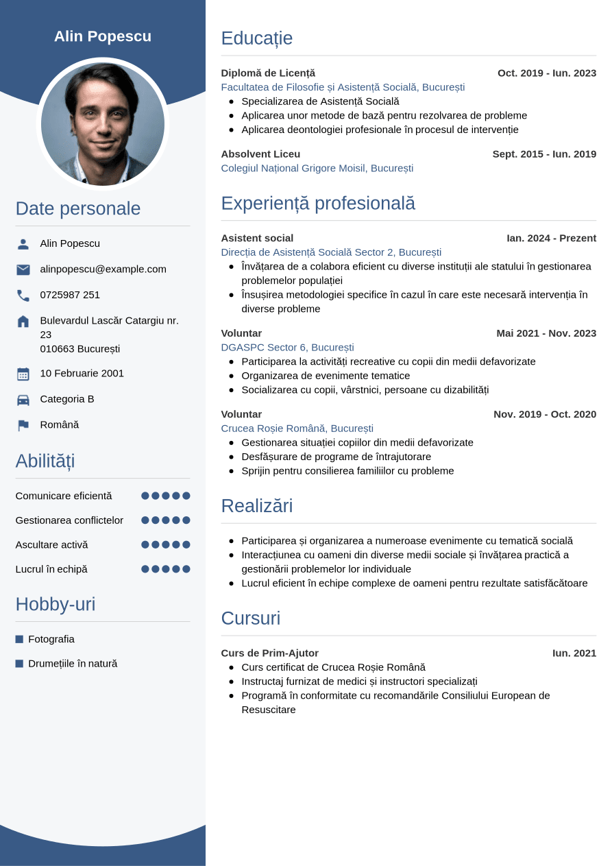 Modele de CV profesionale | Jobseeker
