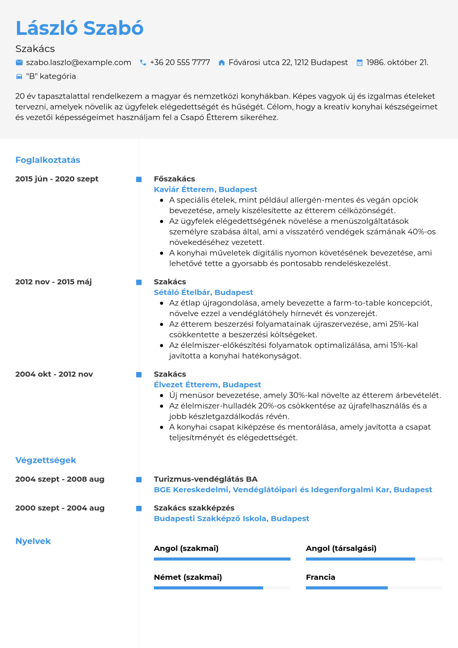 Készítsd el profi önéletrajzod percek alatt | Jobseeker