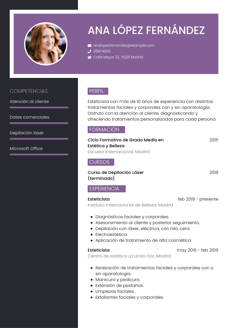 Crea tu curriculum vitae profesional en minutos | Jobseeker