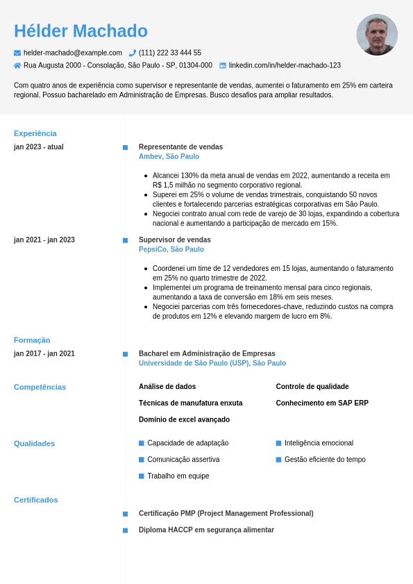 Currículo para Coca-Cola: guia e exemplos | Jobseeker