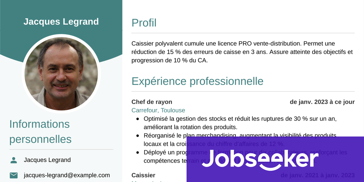CV d’employé de Lidl : exemple et conseils | Jobseeker