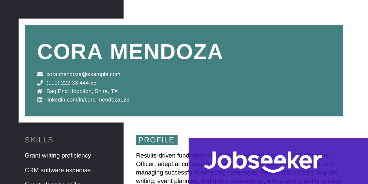 Fundraising Resume Writing Guide & Tips | Jobseeker