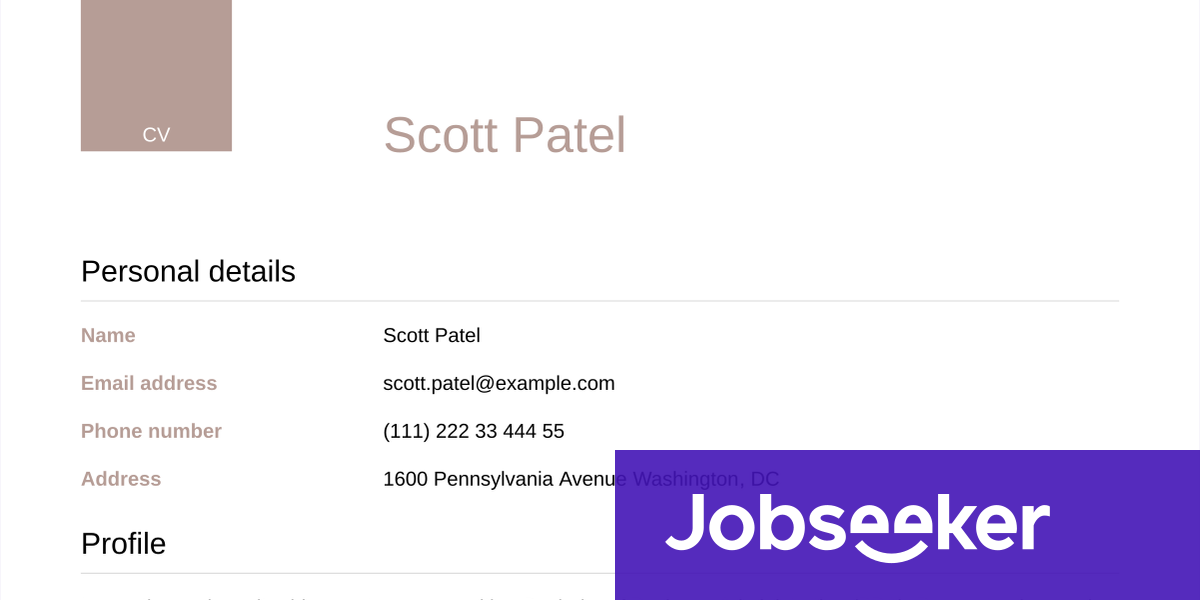 Entrepreneur Resume Example & Writing Guide | Jobseeker