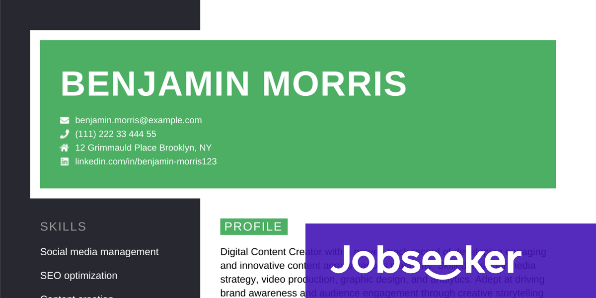 Influencer Resume Writing Guide & Tips | Jobseeker