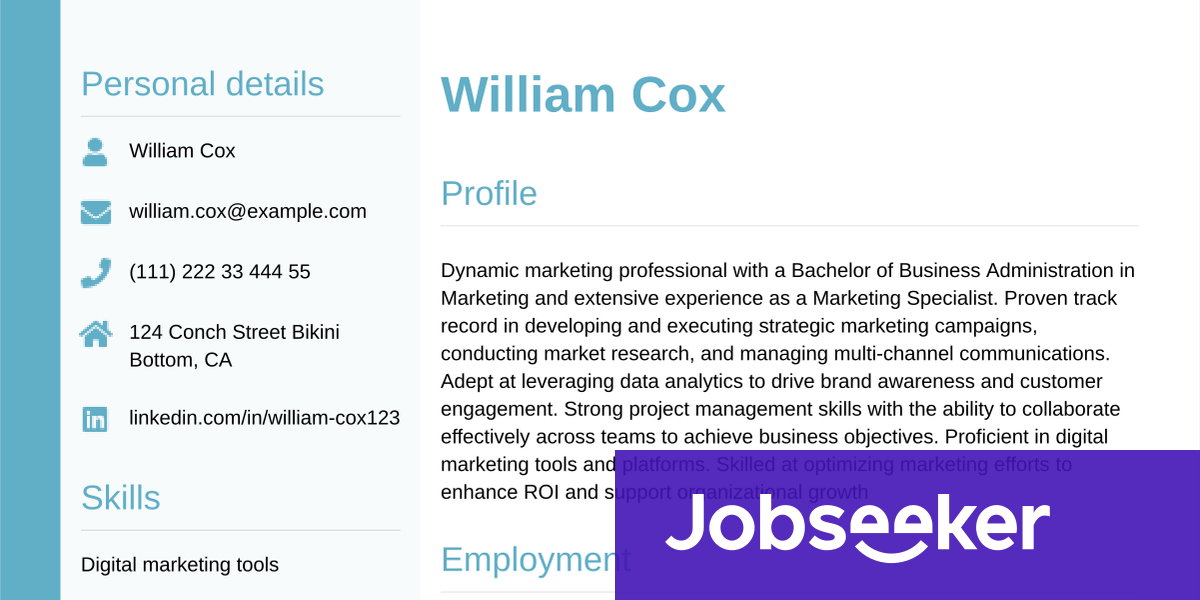 Marketing Coordinator Resume Writing Guide & Tips | Jobseeker