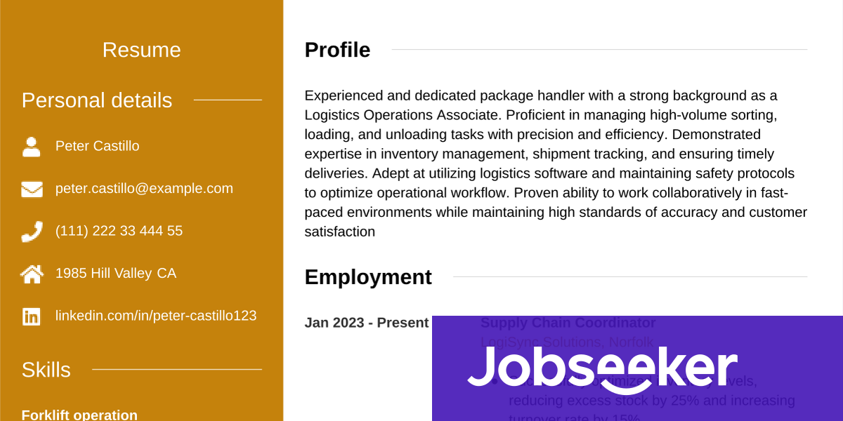 FedEx Resume Writing Guide & Tips | Jobseeker